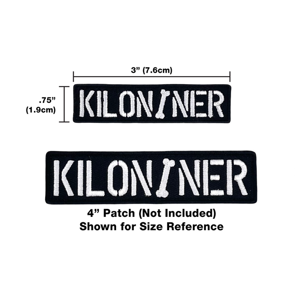 MINI KILONINER STENCIL Morale Patch – kiloninerpets