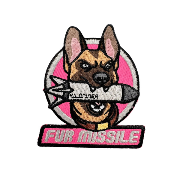 FUR MISSILE Morale Patch – kiloninerpets